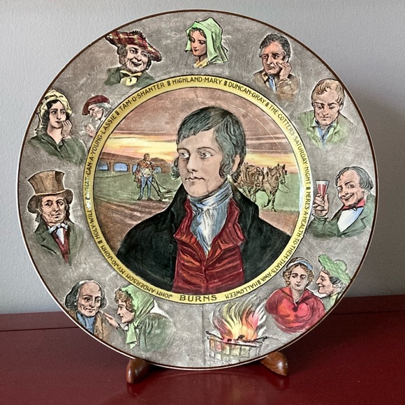 Royal Doulton | Dining | Vintage Robert Burns Royal Doulton Plate D6344 ...